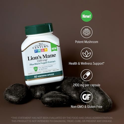 Natural mushrooms for brain health