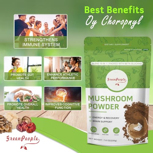natural mushrooms for brain health