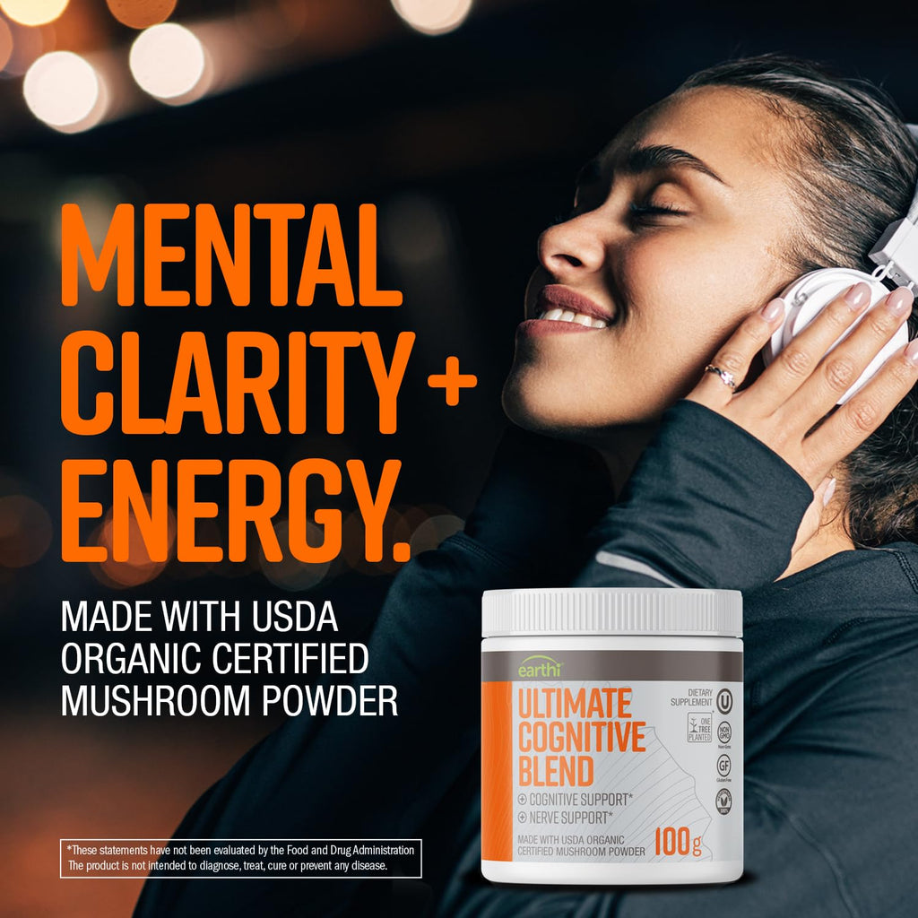 natural mushrooms for brain health
