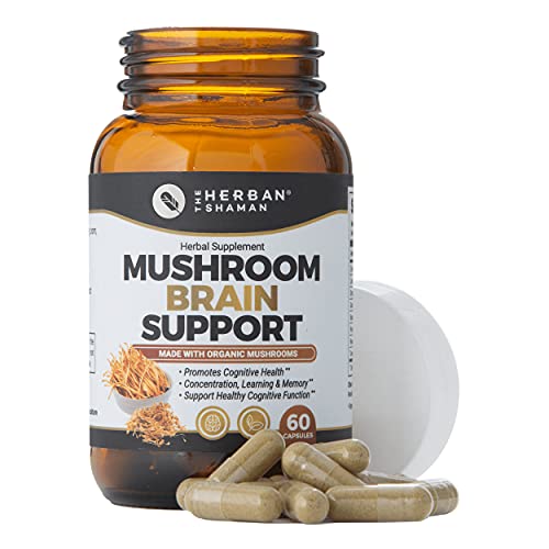 natural mushrooms for brain support