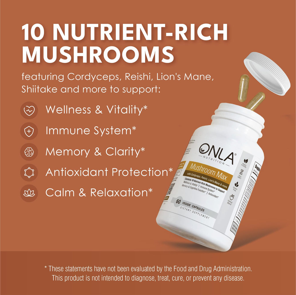 natural mushrooms for cognitive function