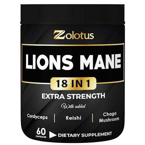 Natural mushrooms for cognitive support