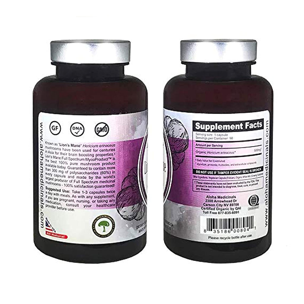 natural mushrooms for cognitive support