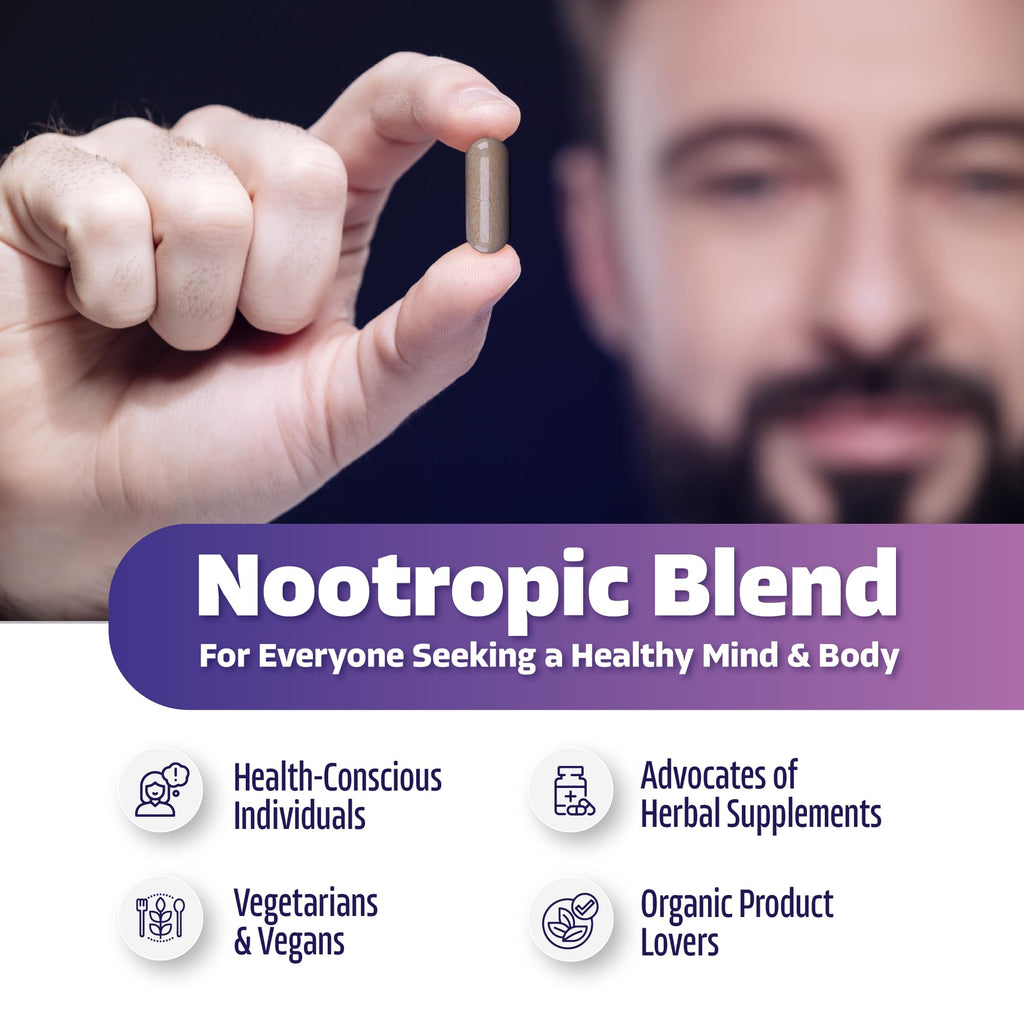 Natural mushrooms for cognitive support