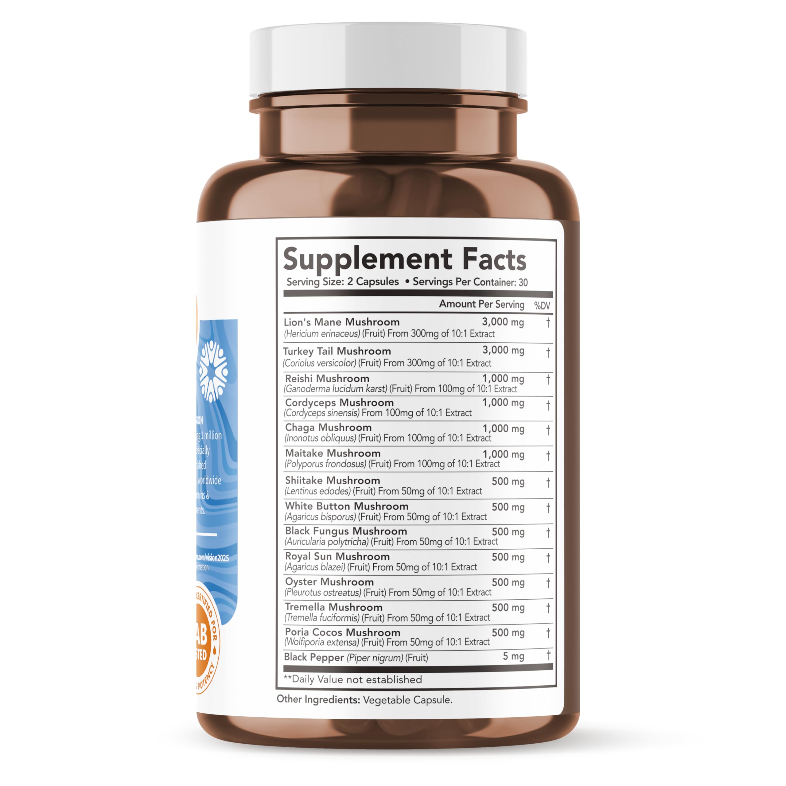 natural mushrooms for cognitive support