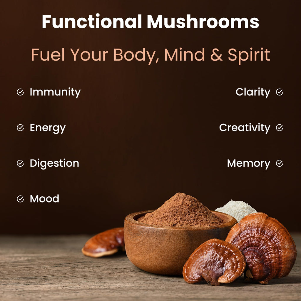 natural mushrooms for energy boost