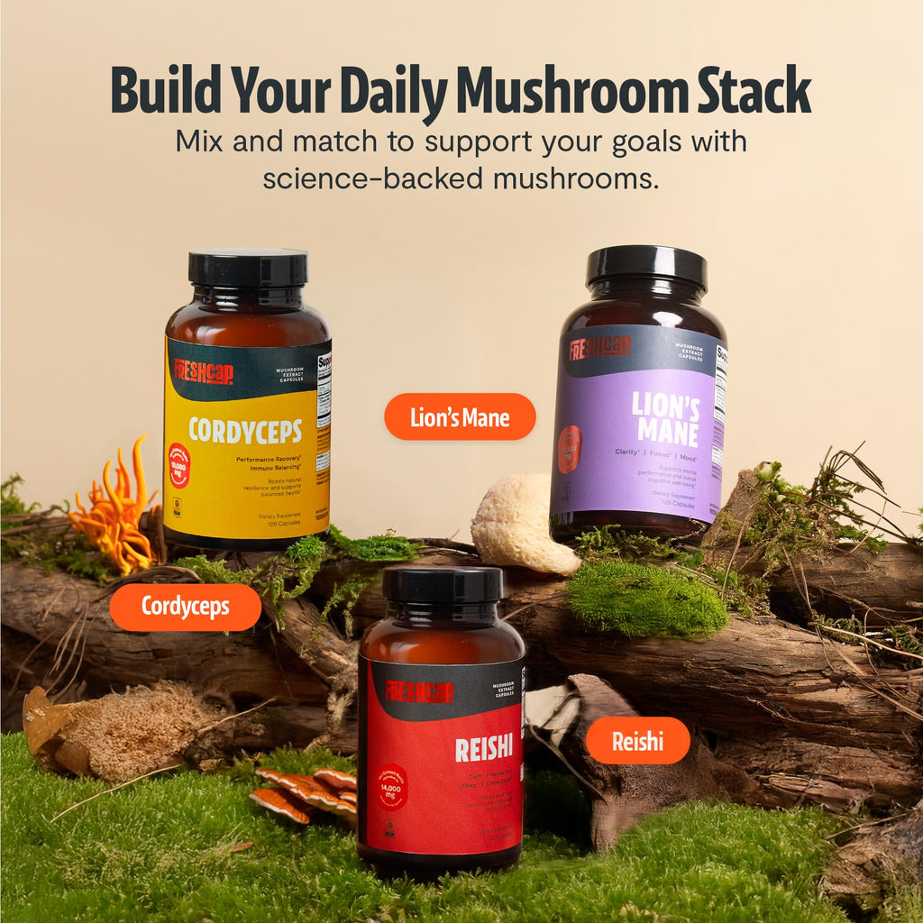 natural mushrooms for energy