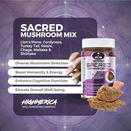 Natural mushrooms for enhanced focus