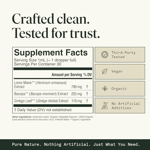 Natural mushrooms for enhanced mental performance