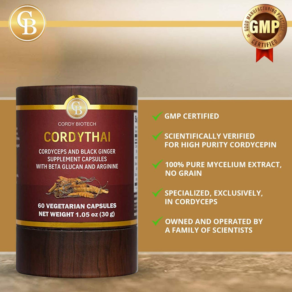 Natural mushrooms for enhanced performance