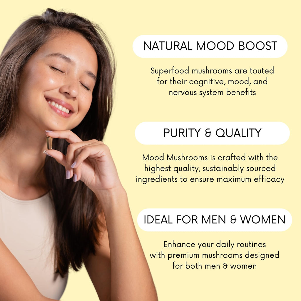 Natural mushrooms for focus and productivity