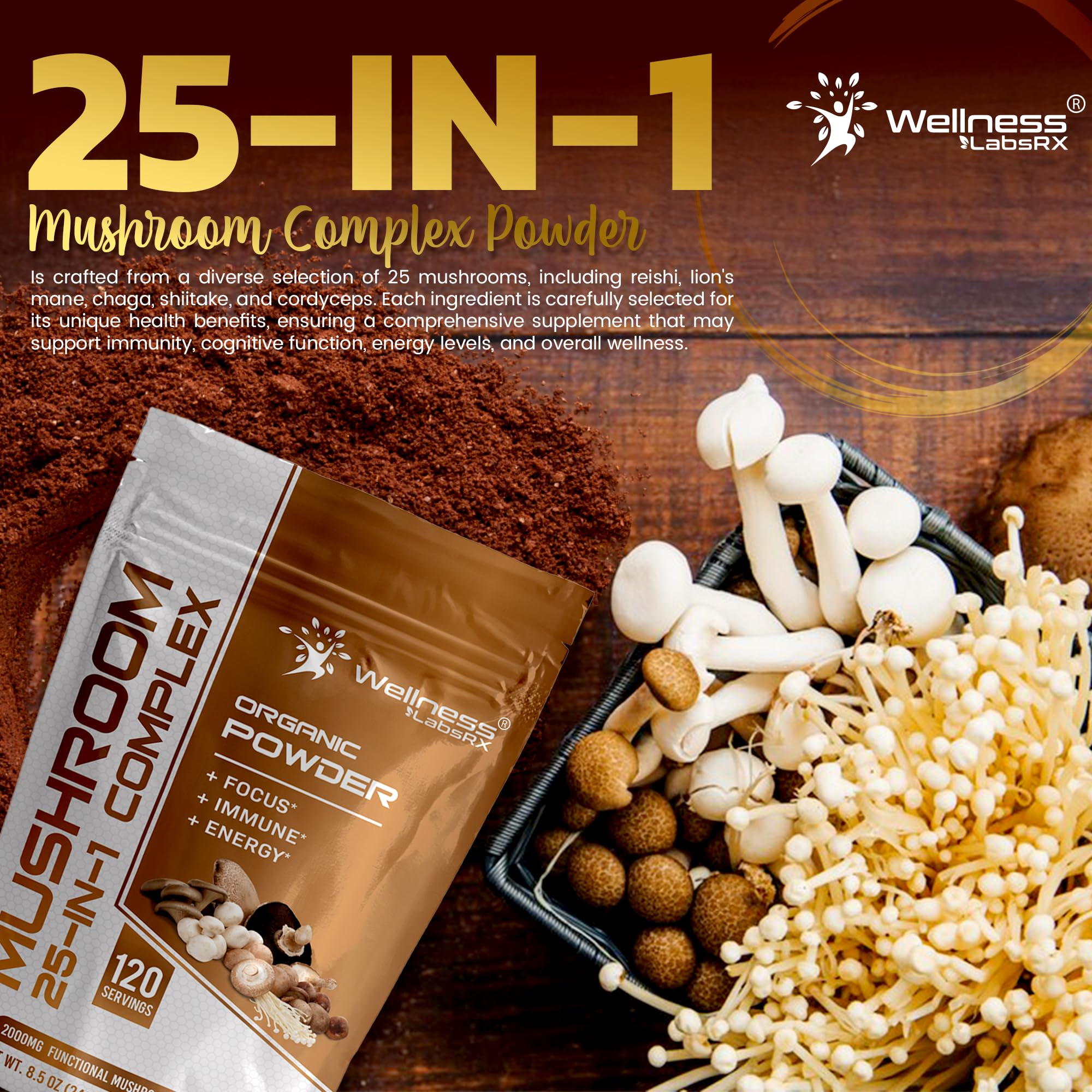 natural mushrooms for holistic health