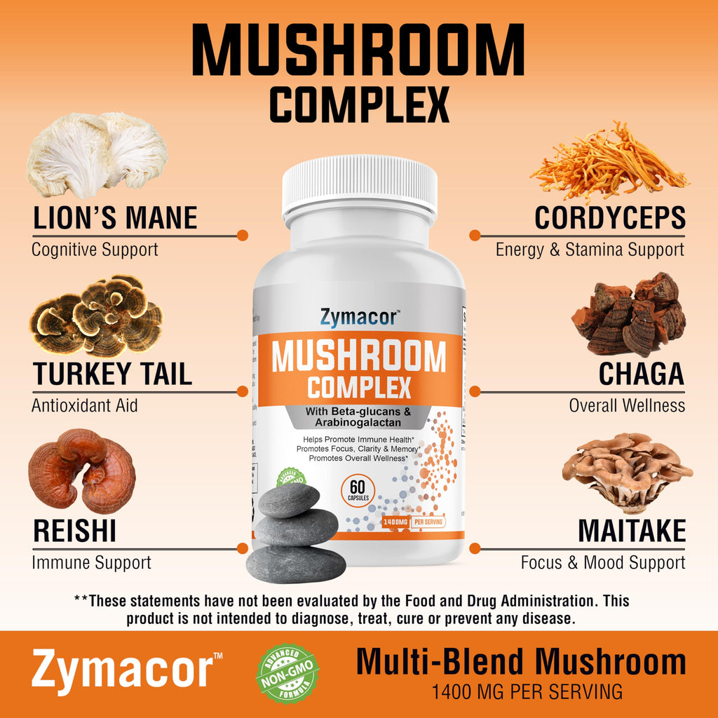natural mushrooms for holistic health
