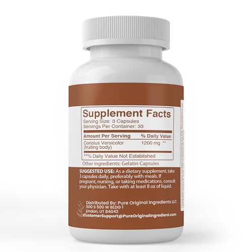Natural mushrooms for immune support