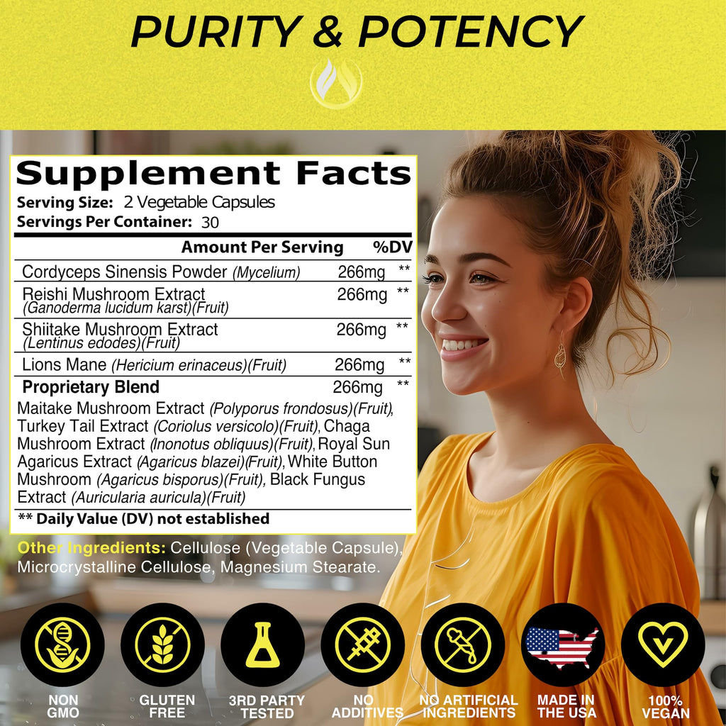 natural mushrooms for immune support