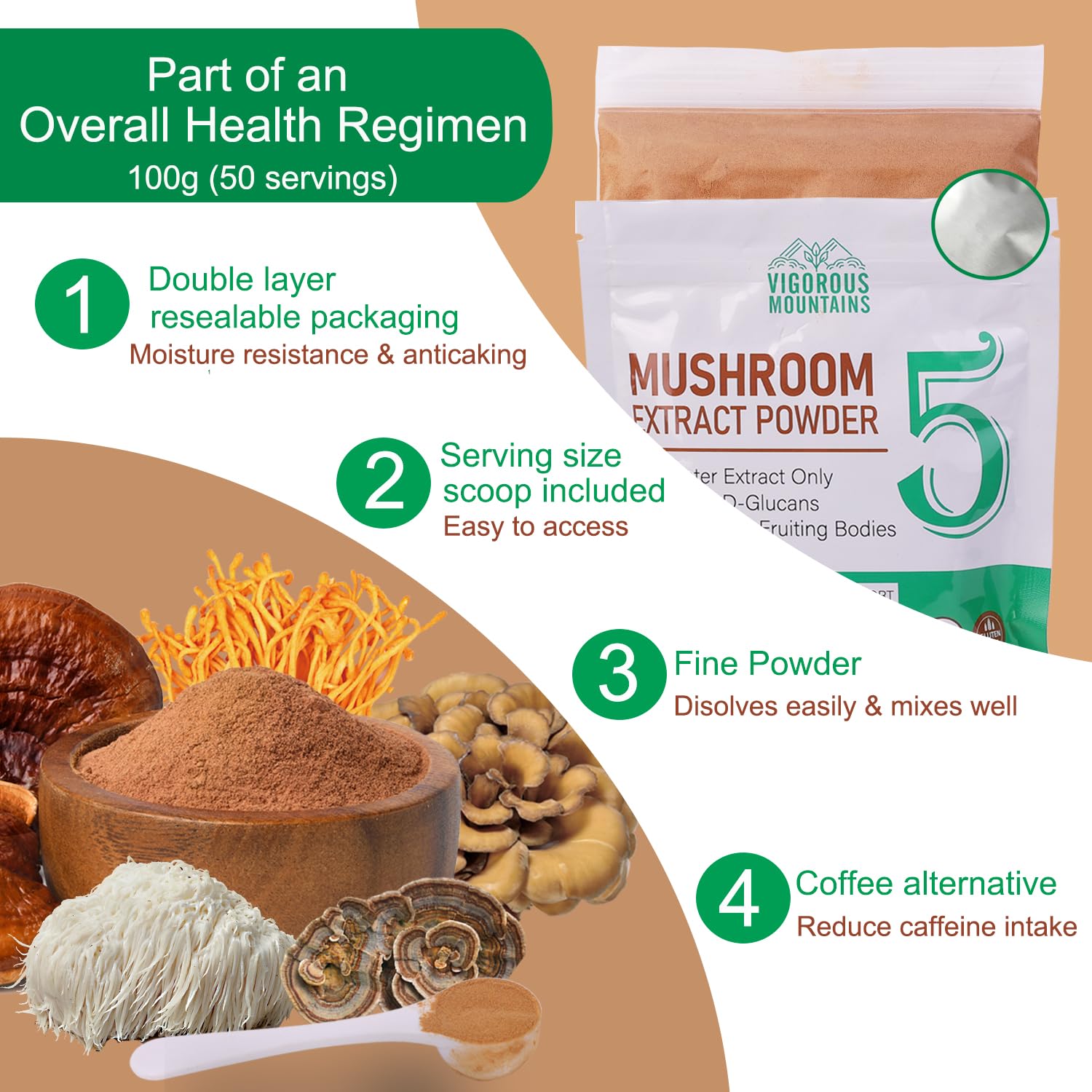 natural mushrooms for mental clarity