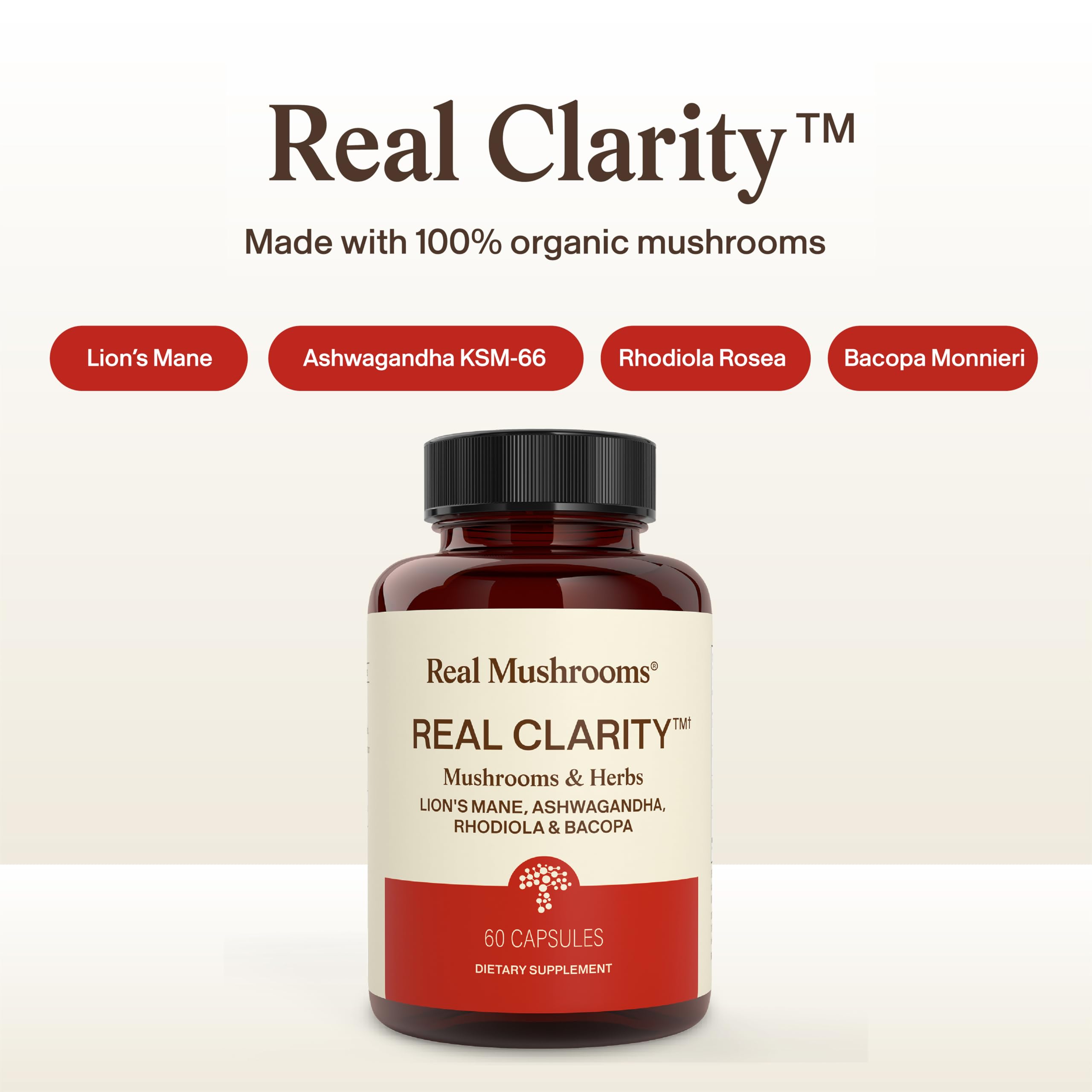 Natural mushrooms for mental clarity