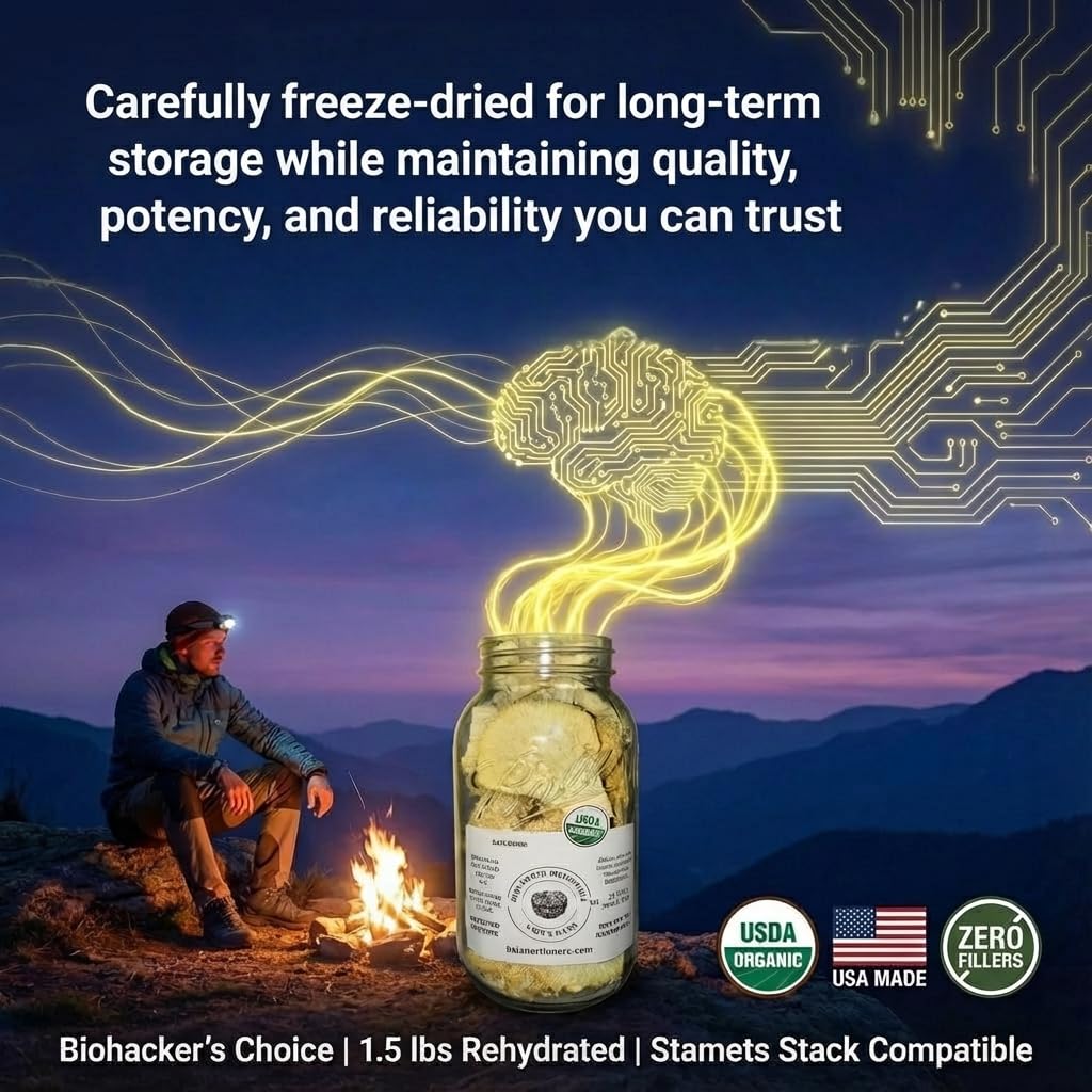 natural mushrooms for mental clarity