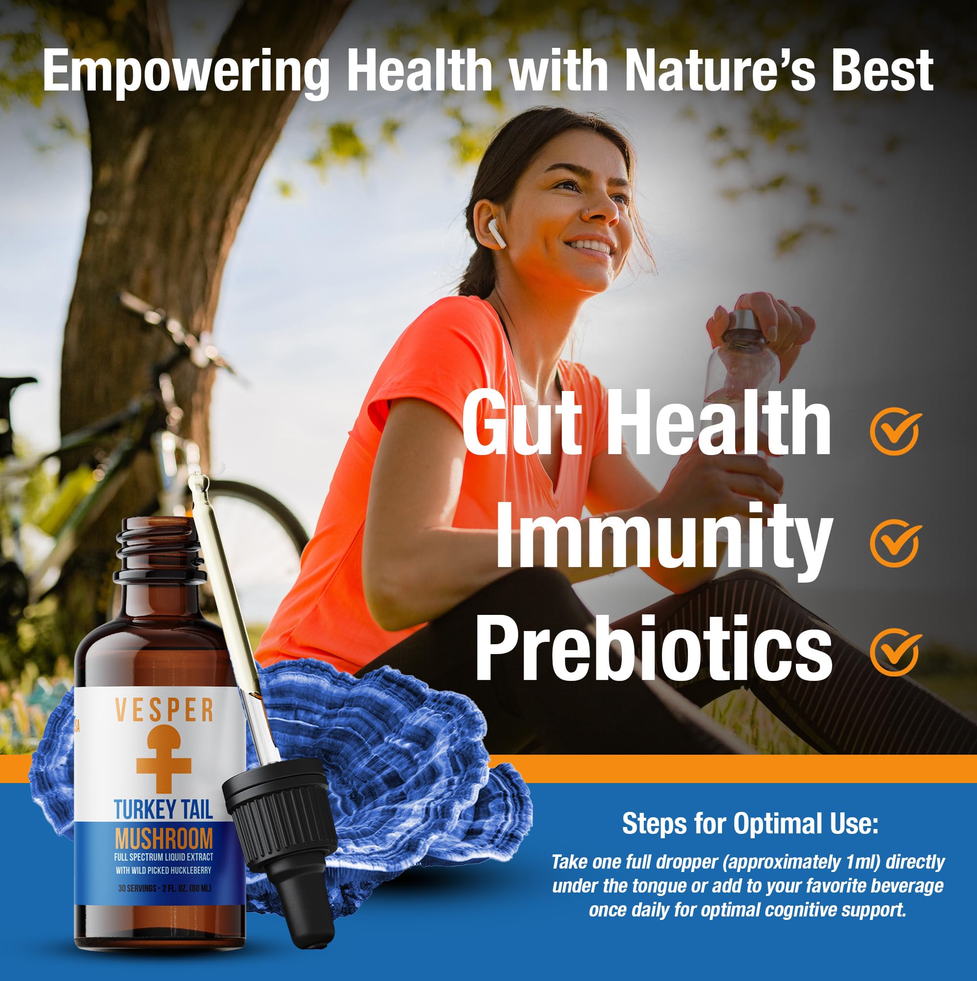 Natural mushrooms for overall health benefits