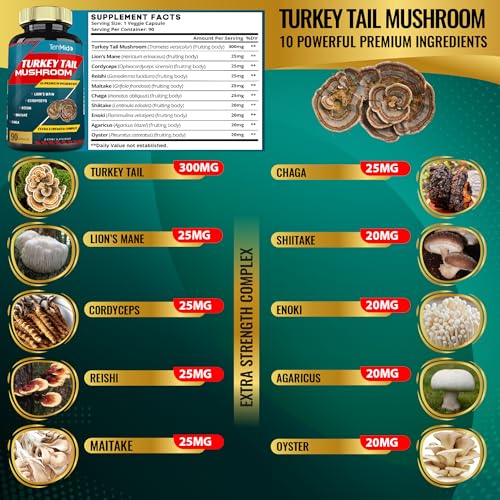 Natural mushrooms for overall health
