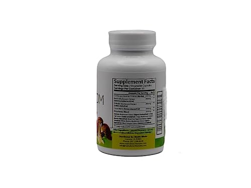 Natural mushrooms for overall wellness