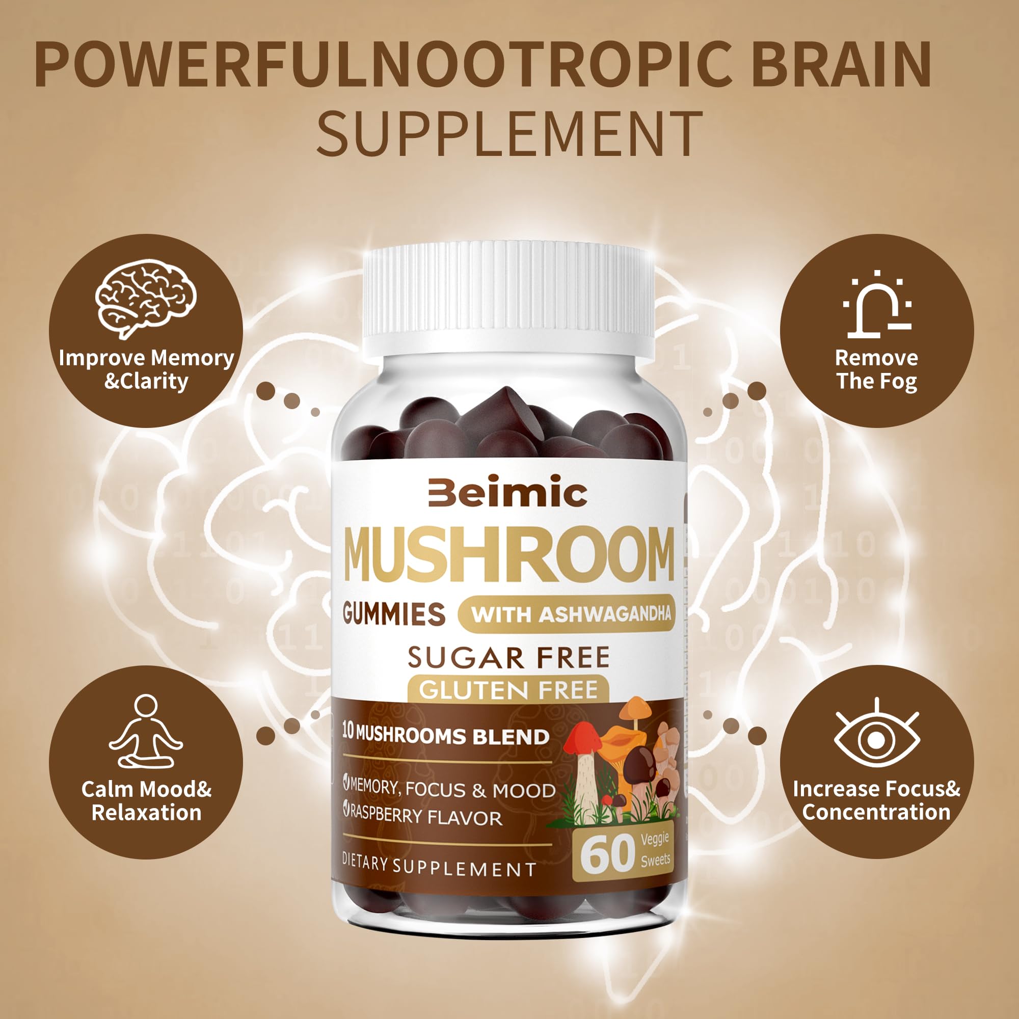 natural mushrooms for wellness