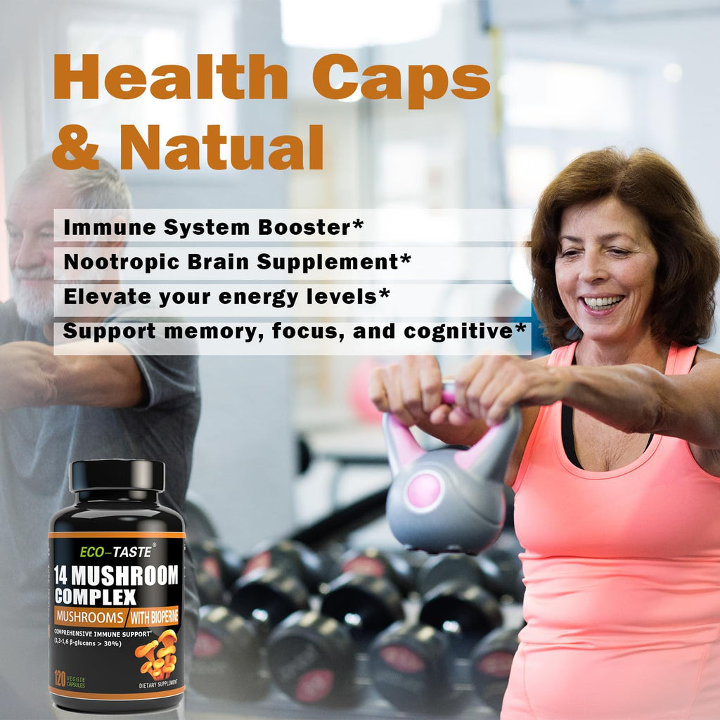 natural mushrooms for wellness