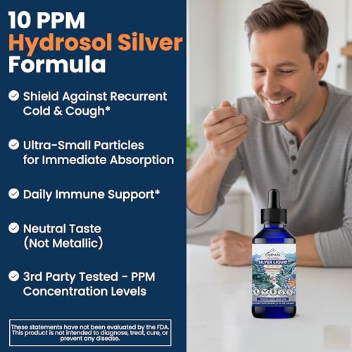 Natural nano silver for wellness