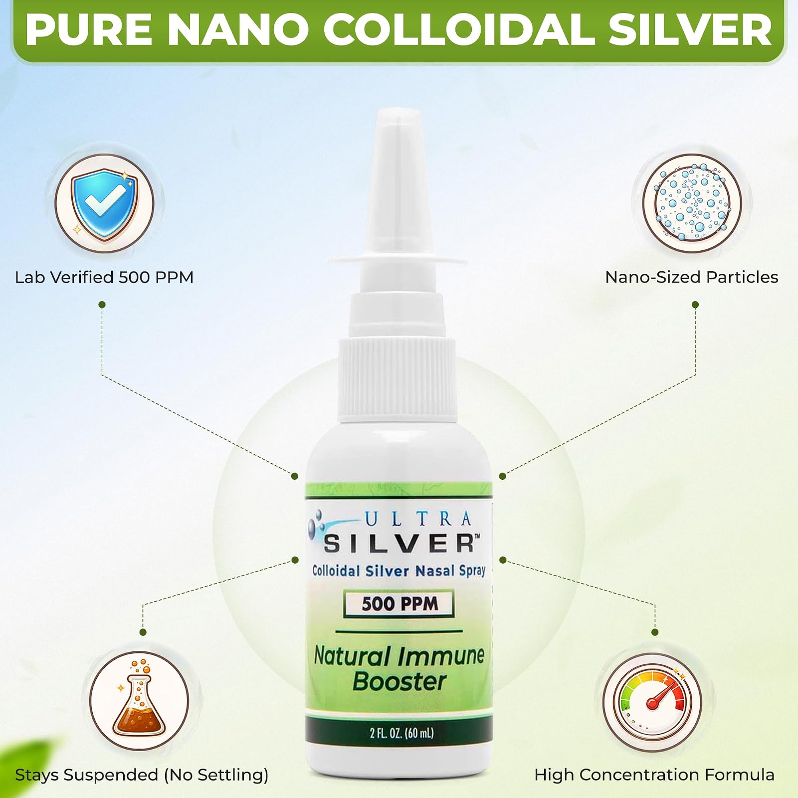 natural nasal spray with colloidal silver