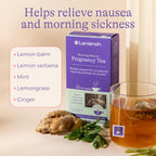 Natural nausea relief herbal tea