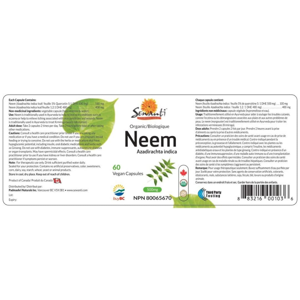 natural neem for clear complexion