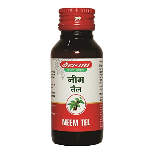 Natural neem oil for acne treatment