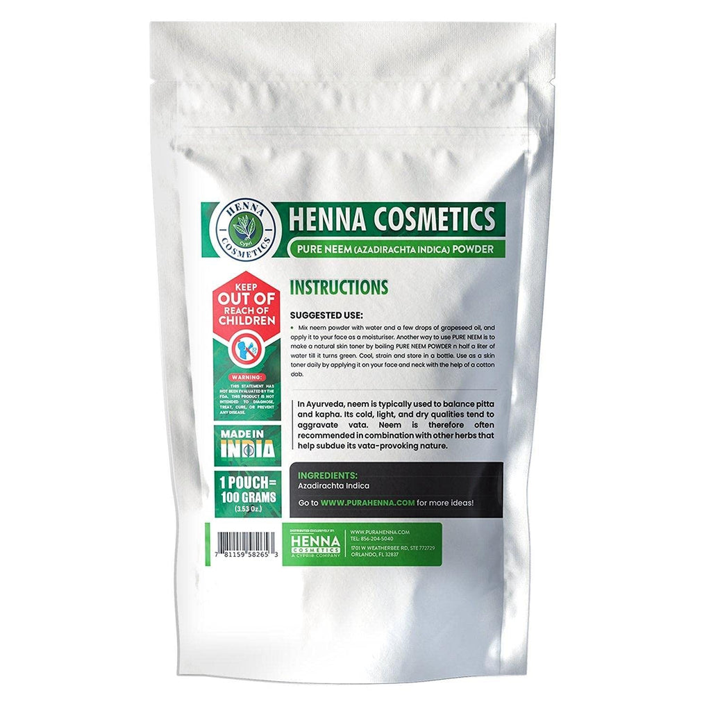 natural neem powder for beauty