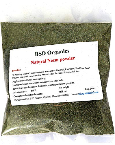 natural neem powder for hair care