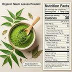 natural neem powder for hair
