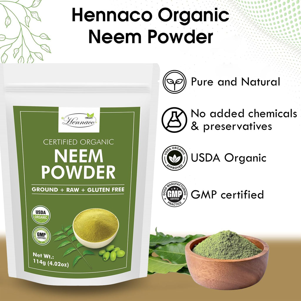 natural neem powder for hair