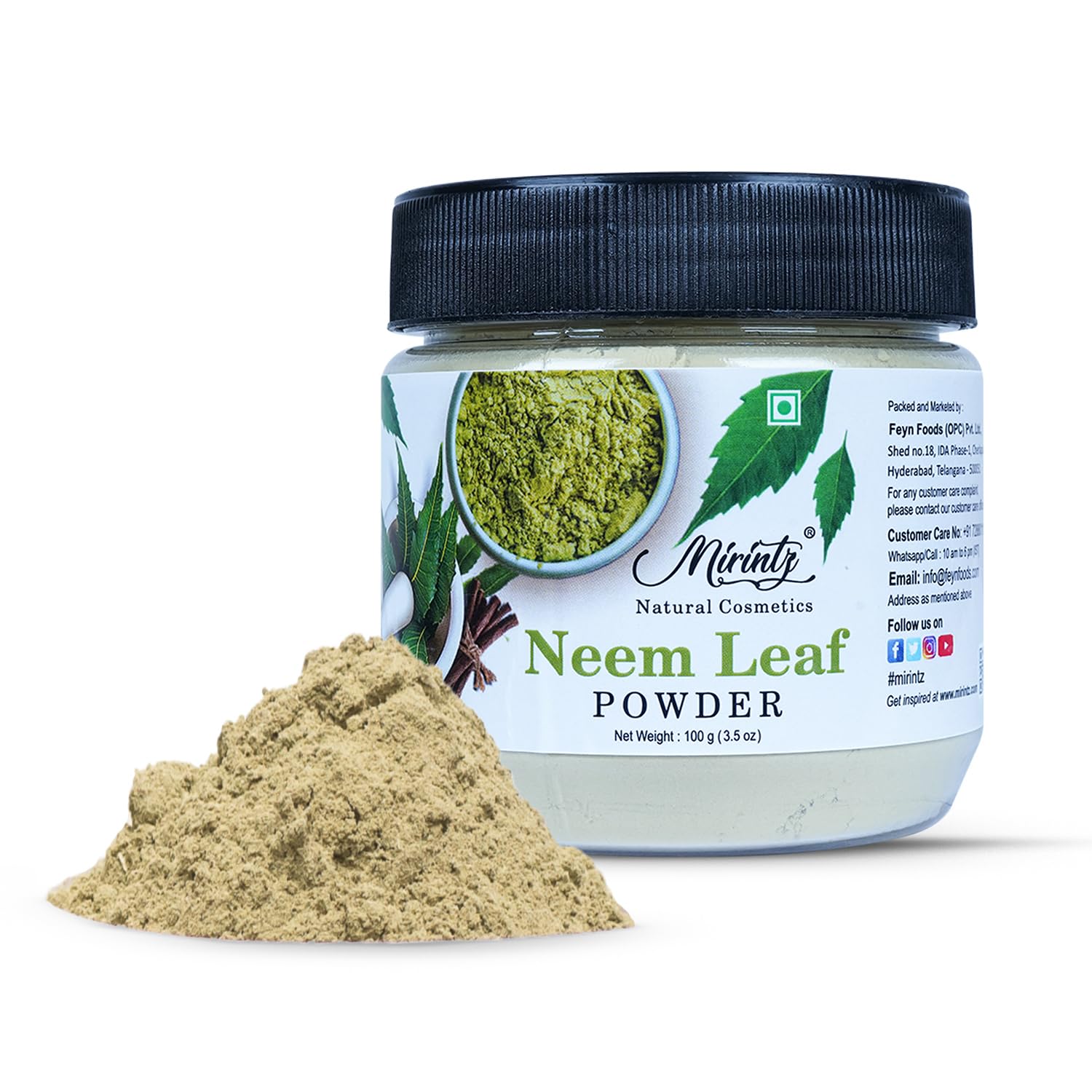 natural neem powder for hair