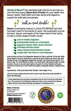 natural neem powder for herbal remedies