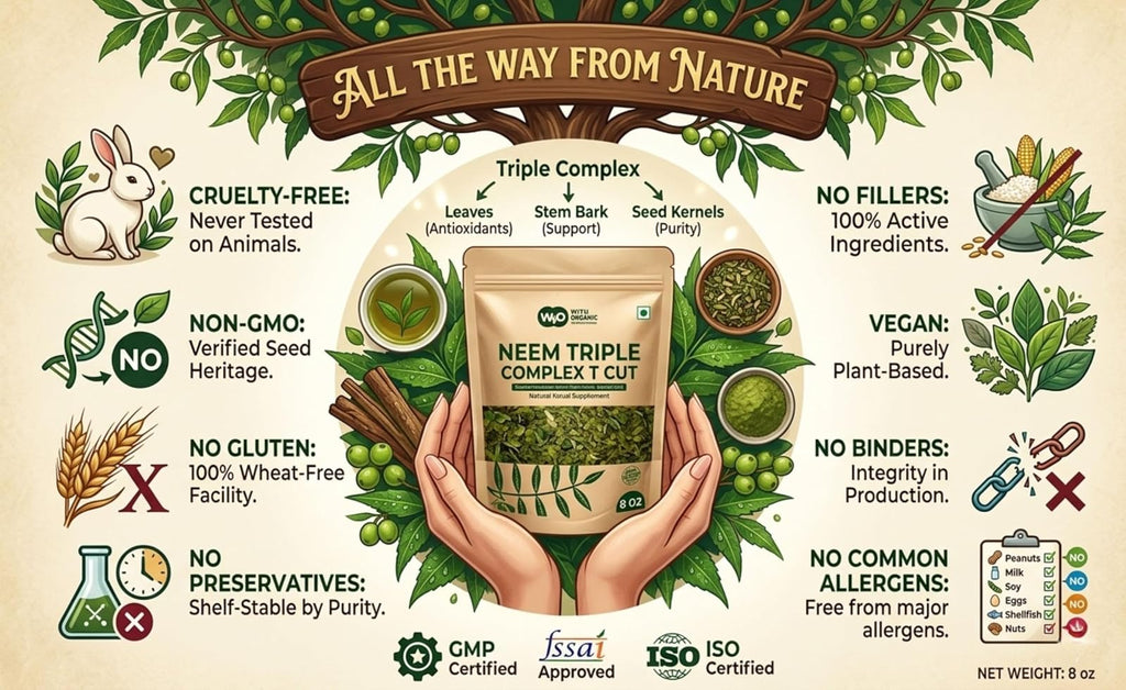 Natural Neem tea for detox