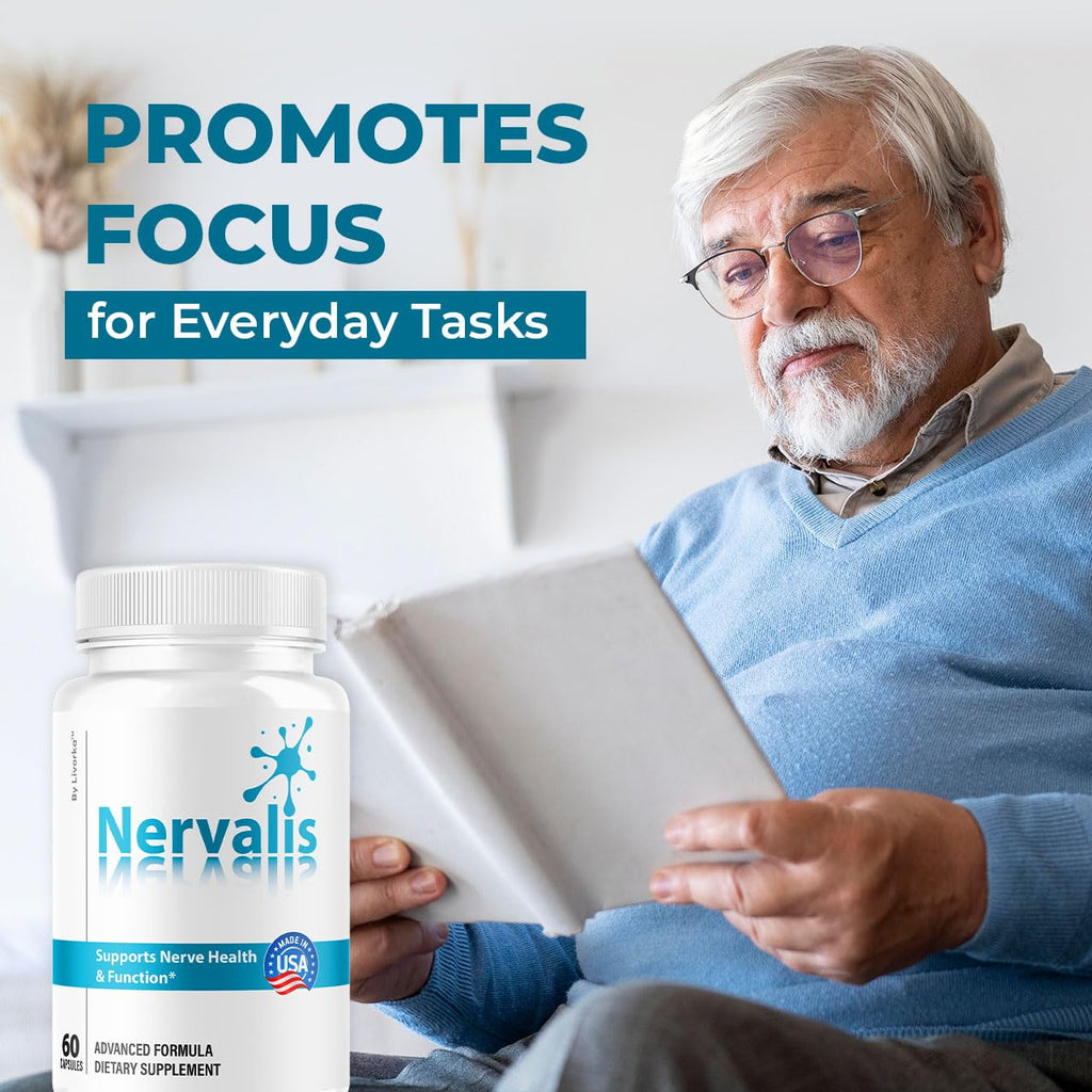 Natural nerve health supplement formula