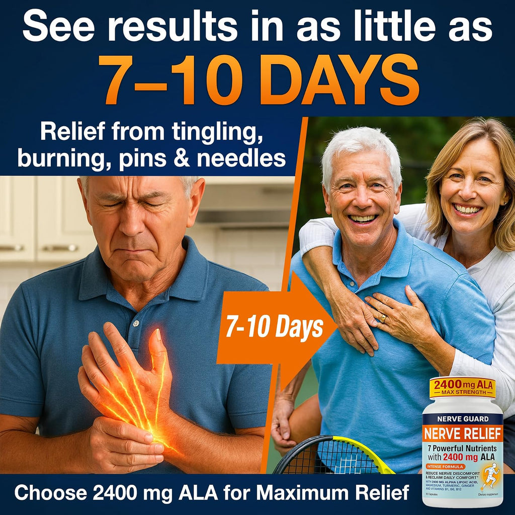 Natural nerve support with Alpha Lipoic Acid