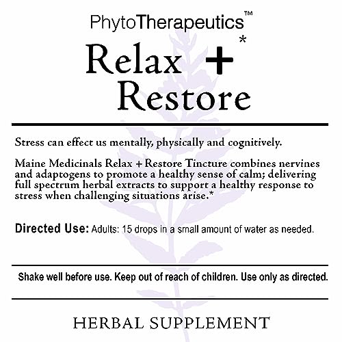 natural nervines for stress relief