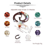 natural nettle clear quartz jewelry