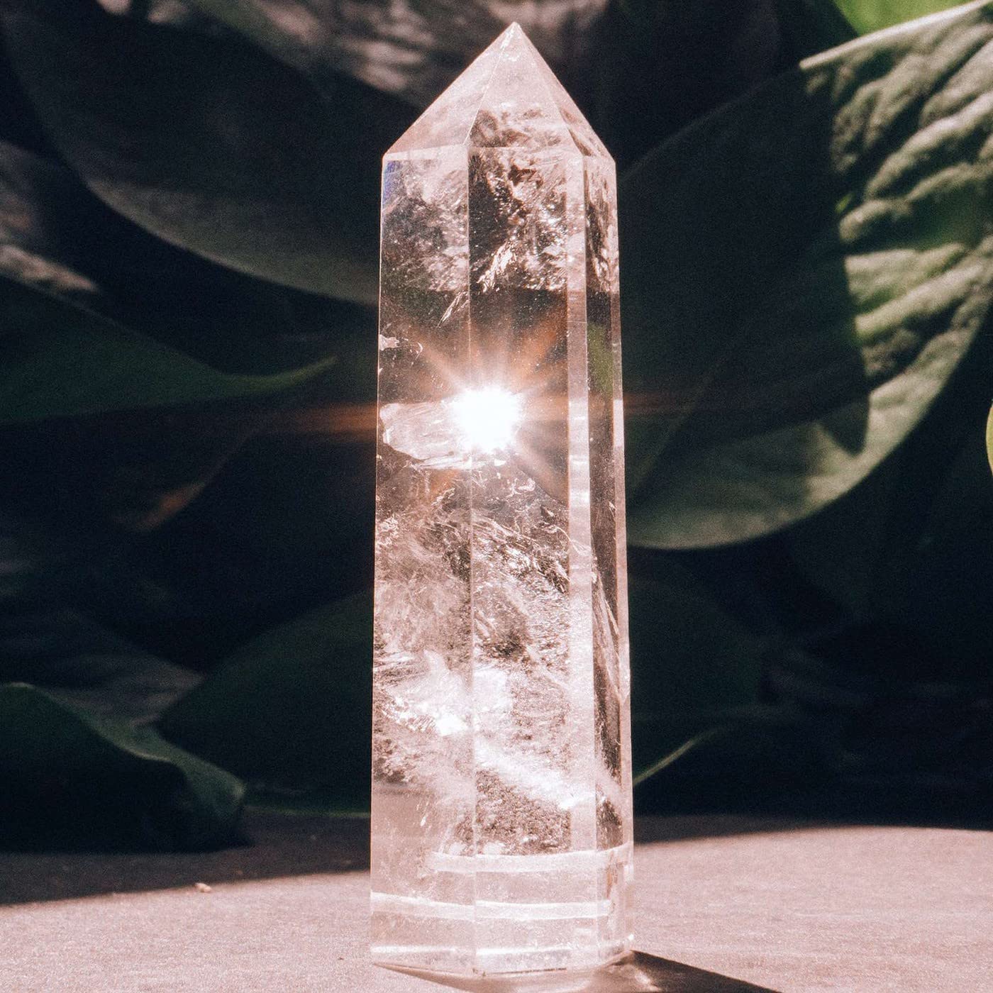 natural nettle crystal healing tool