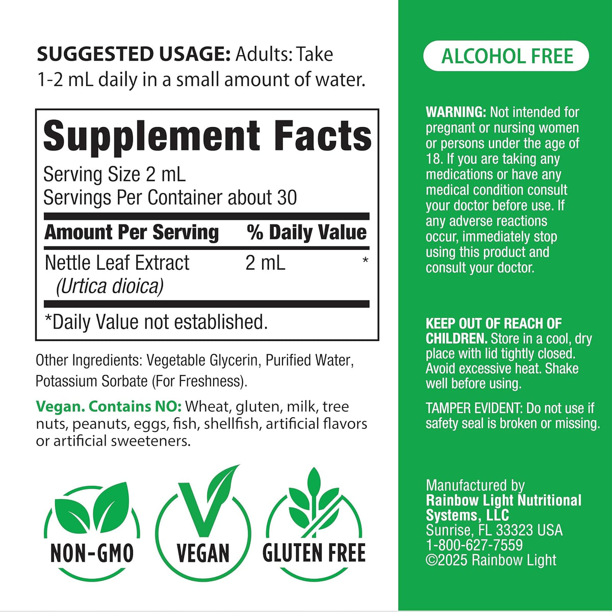 natural nettle extract for wellness