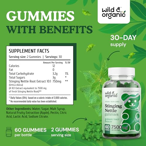 natural nettle gummies for health