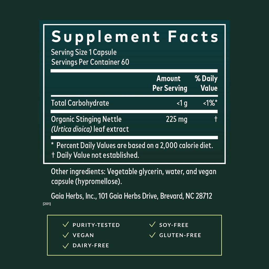 natural nettle leaf benefits