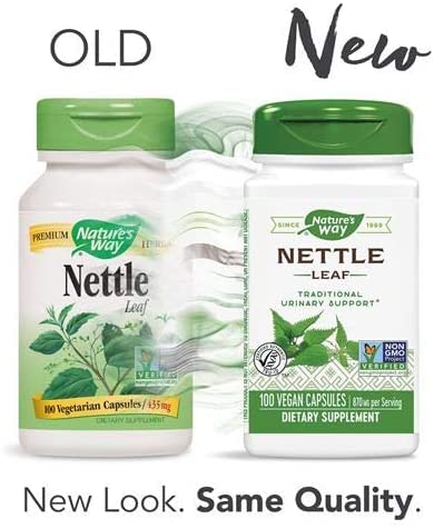 Natural nettle leaf for wellness