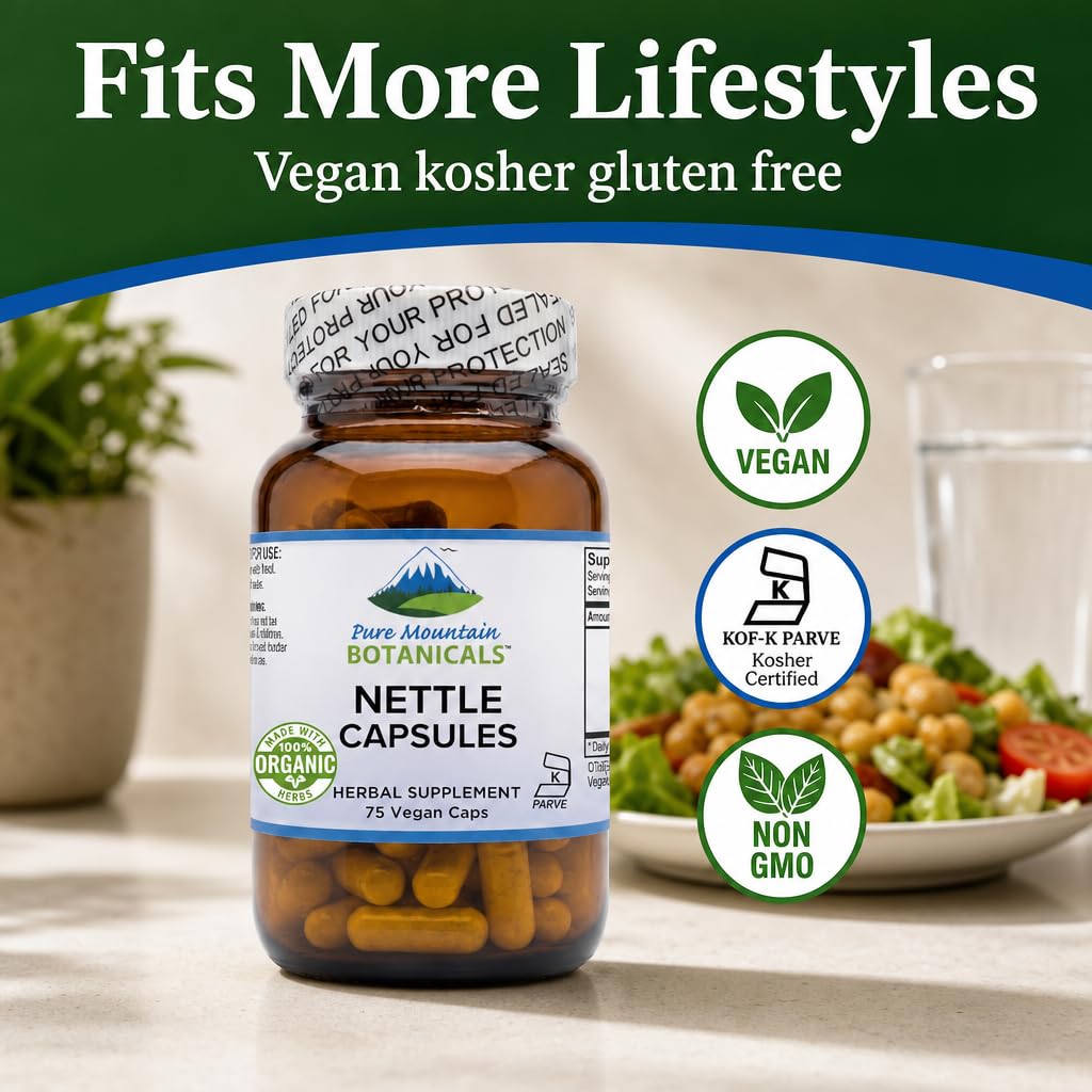 natural nettle leaf for wellness