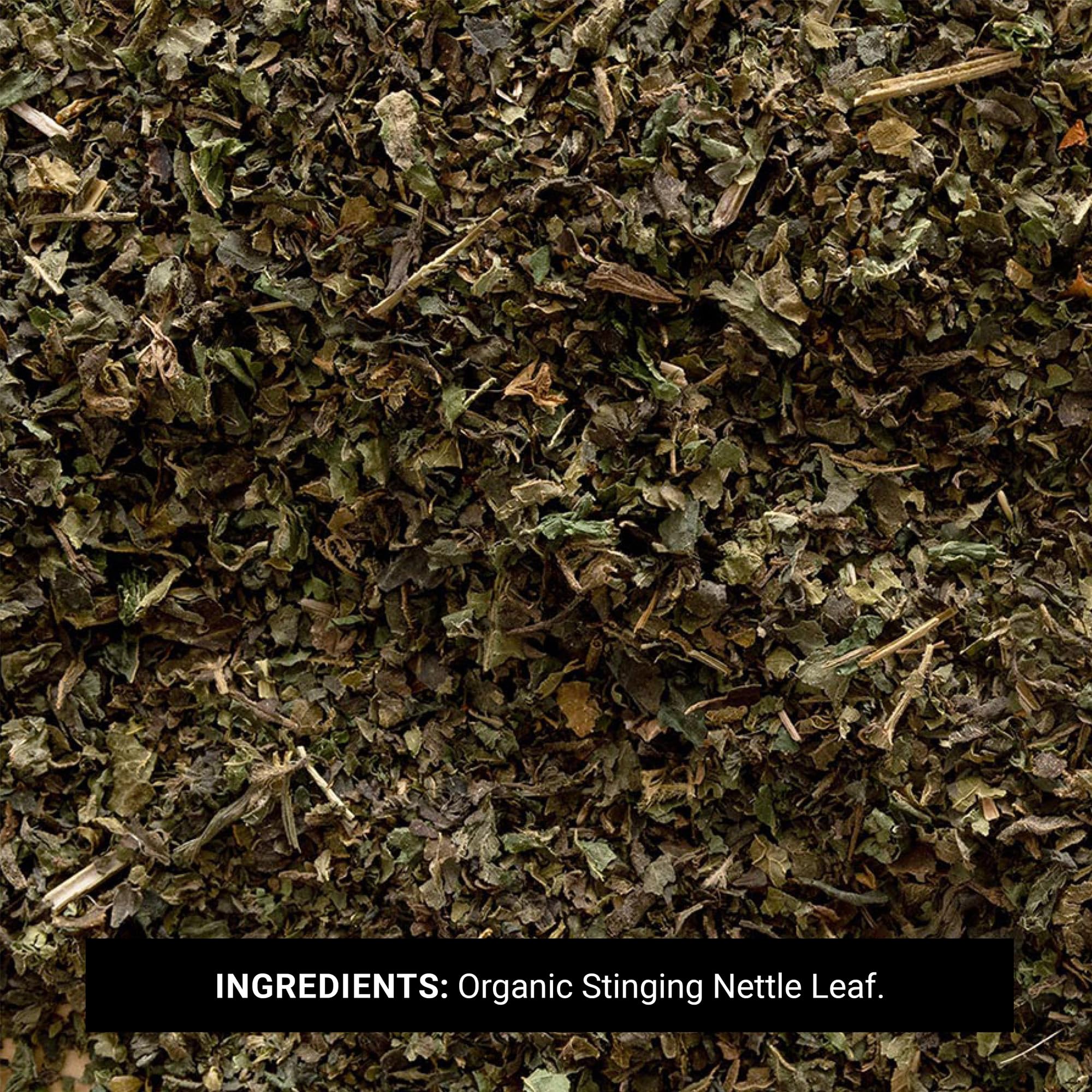 natural nettle leaf infusion